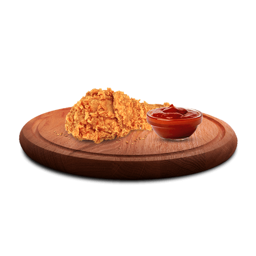 1 Piece of Hot & Crispy Fried Chicken: Savor the flavor with a single ...
